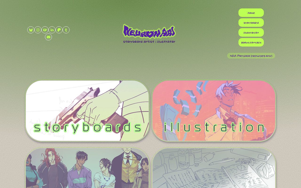 NEURON.Ari: Story, Illustrations, Comics